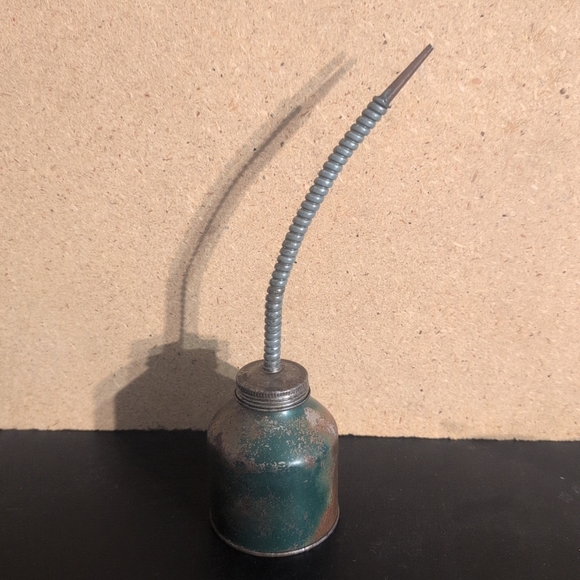 Unbranded | Other | Vintage Thumb Push Oiler Can | Poshmark